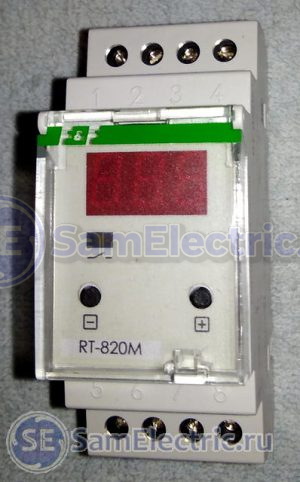 Электронный регулятор температуры Евроавтоматика ФиФ RT-820M. Обзор и подключение – СамЭлектрик.ру